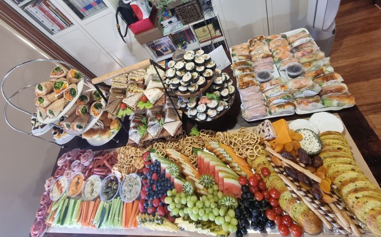 Sandwiches, Wraps, Sliders, Salads, Cold finger foods and Fruit ...